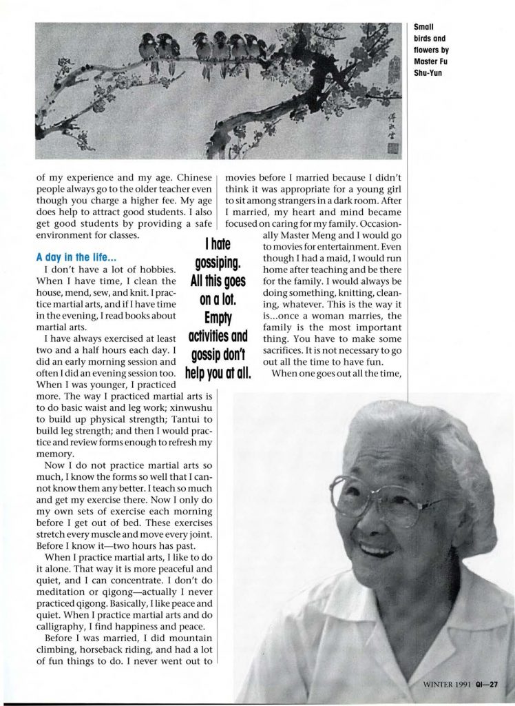 Fu Shu Yun – Cute Girl or Extraordinary Ancient Lineage Master? - 10000 ...